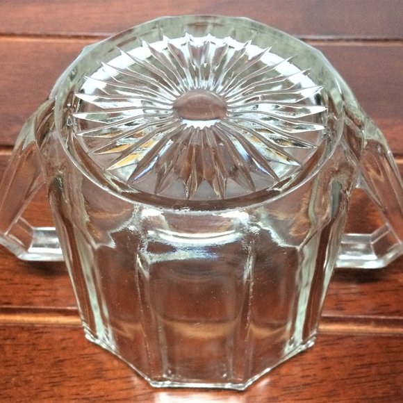 Jeannette Glass | Dining | Mayflower Clear Vintage Pressed Glass Open ...